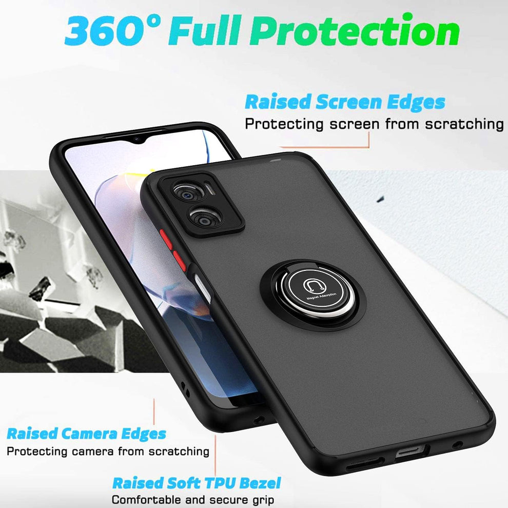 Funda Humo Mate con Anillo Negro – TKpartes mayoreo